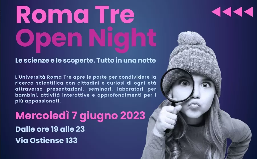 Roma 3 apre le porte a grandi e piccini per la notte della ricerca ...